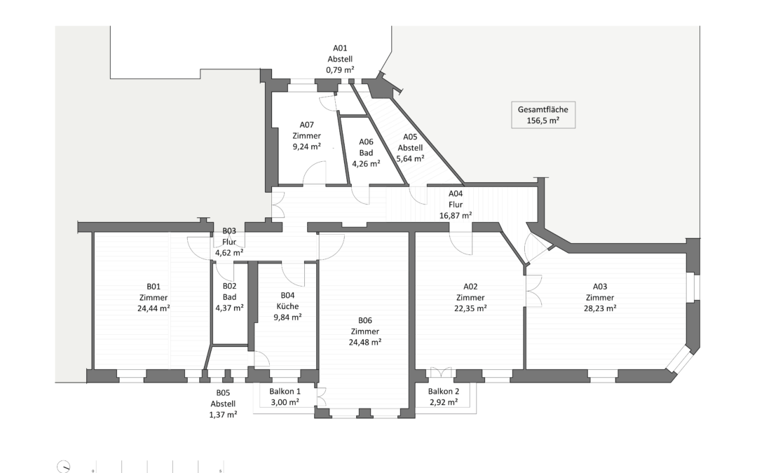 Grundriss Bestand | Stolzenberg Architekten